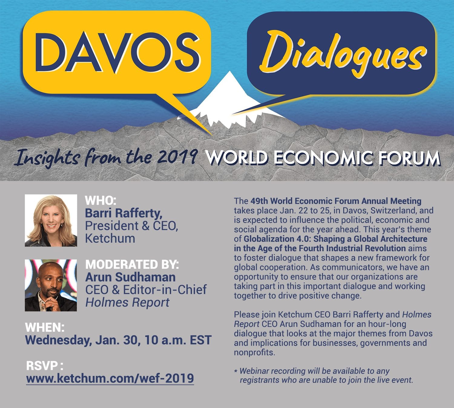 Davos Dialogues: Insights from the 2019 World Economic Forum - Ketchum